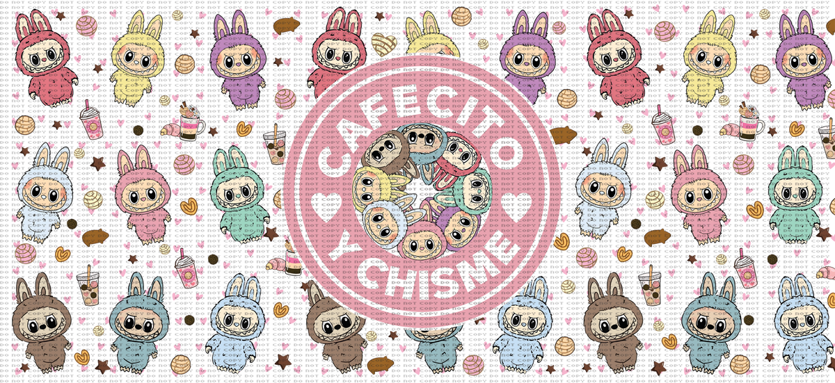 CAFECITO CHISME LABUBU UV WRAP| Melodylicious